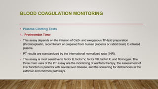 Normal coagulation | PPTX