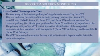 Normal Coagulation Physiology Physiologic Blood Coagulation Normal ...