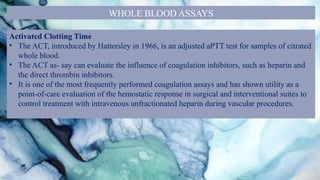Normal Coagulation Physiology Physiologic Blood Coagulation Normal ...