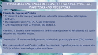Normal Coagulation Physiology Physiologic Blood Coagulation Normal ...