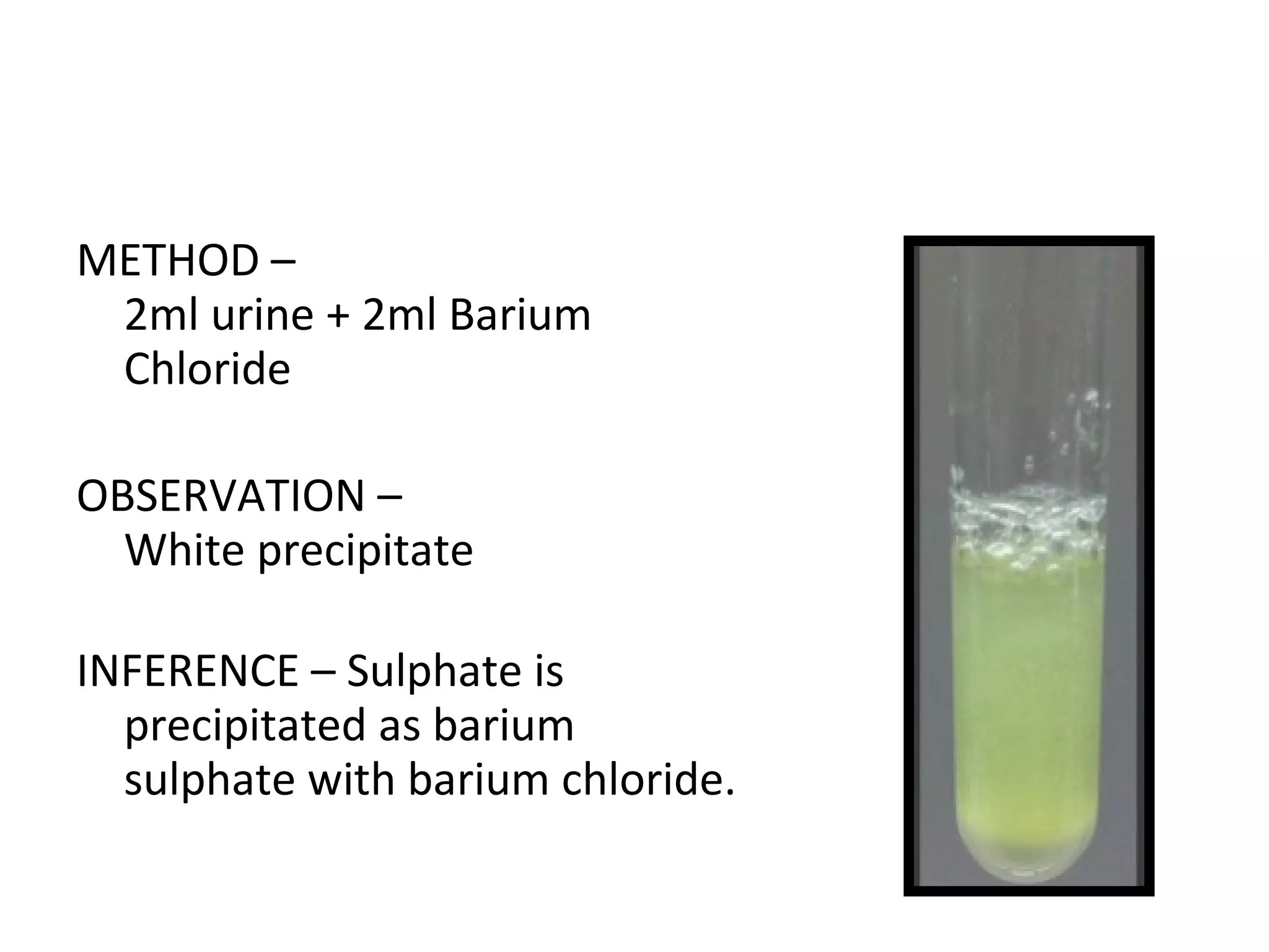 Normal constituents of urine | PPT