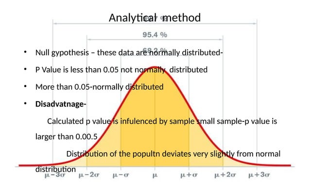 NORMAL CURVE in biostatistics and application | PPTX