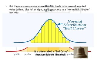 NORMAL CURVE in biostatistics and application | PPTX
