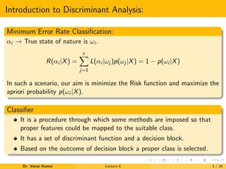 Normal density and discreminant analysis | PDF