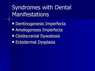 Normal+dental+development+and+oral+pathology | PPT