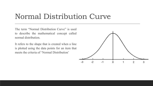 Normal distribtion curve | PPT
