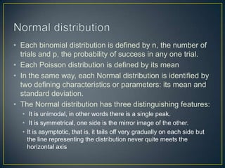 Normal distribution | PPTX