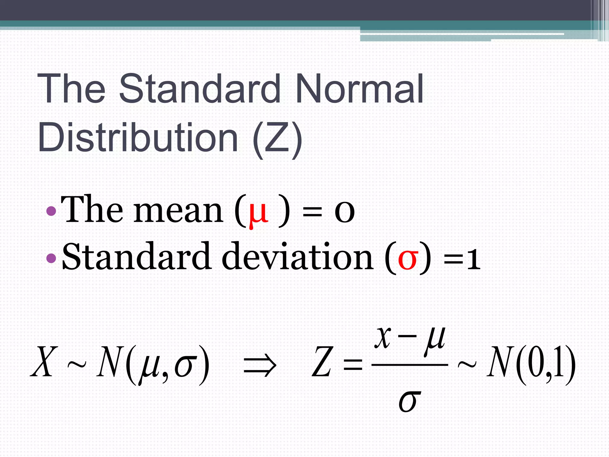 Normal distribution | PPTX