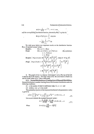 Normal distribution for probability | PDF