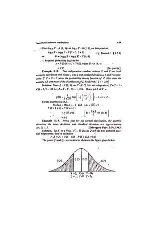 Normal distribution for probability | PDF