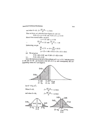 Normal distribution for probability | PDF