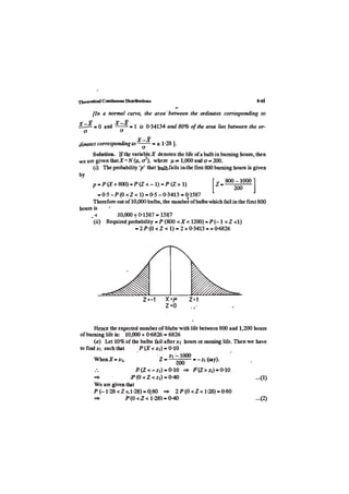 Normal distribution for probability | PDF