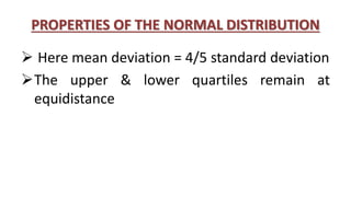 Normal distribution | PPTX