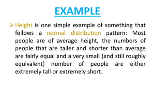 Normal distribution | PPTX