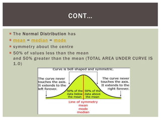 Normal distribution | PPTX