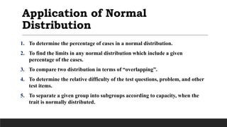 Properties of Normal Distribution | PPT