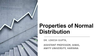Properties of Normal Distribution | PPT