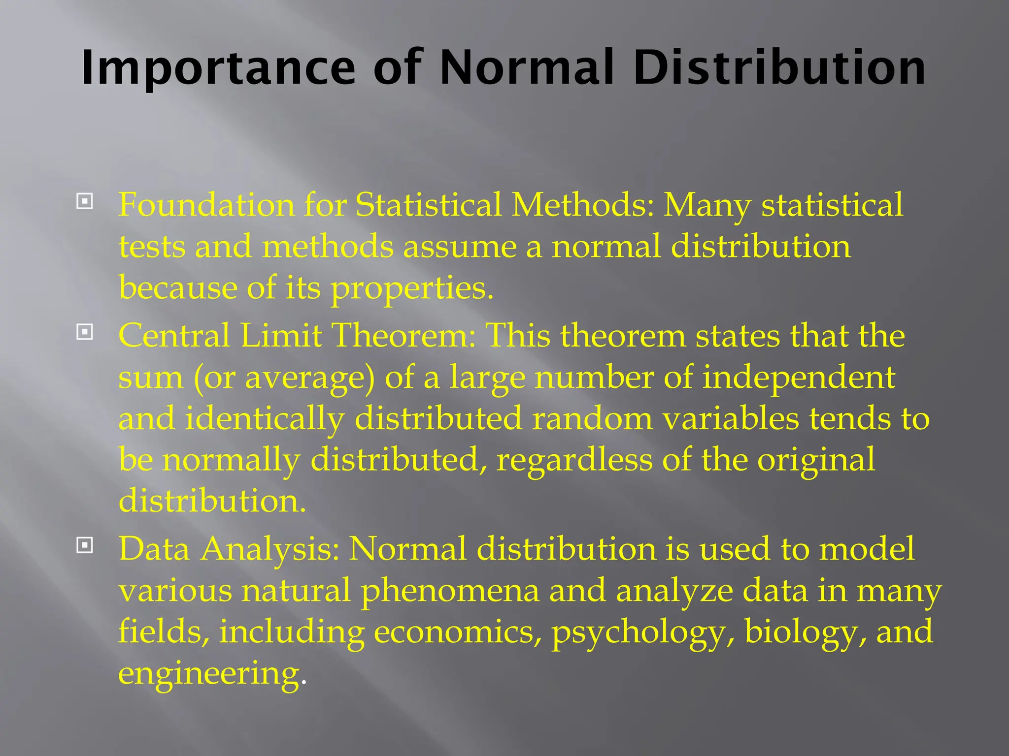 Normal distribution for Biostatistician.pptx