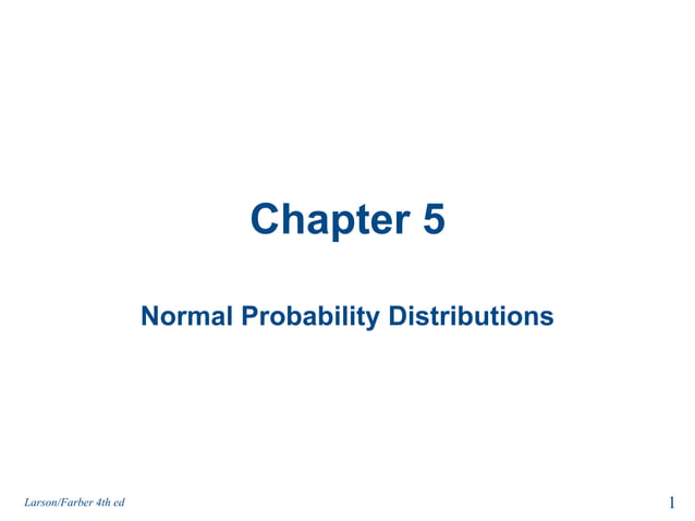 Normal distribution and sampling distribution | PPTX