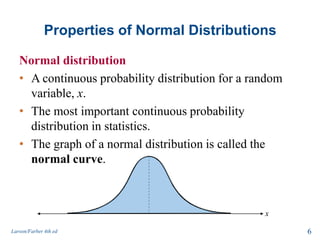 Normal distribution and sampling distribution | PPTX