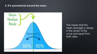 Normal distribution curve | PPTX