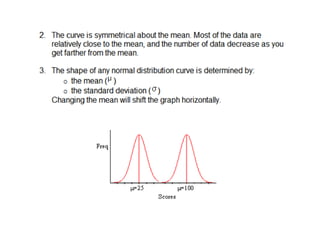 Normal distribution notes | PDF