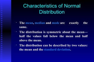 Normal Distribution Central Limit TheoremLecture4.ppt