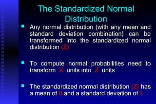 Normal Distribution Central Limit TheoremLecture4.ppt