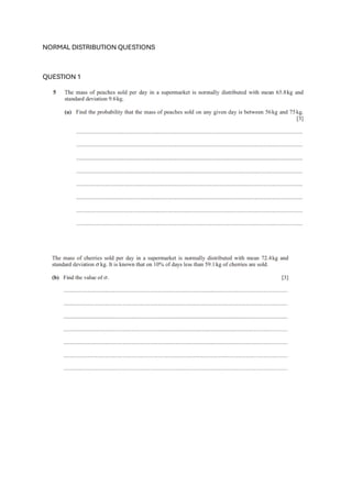 NORMAL DISTRIBUTION PRACTICE QUESTIONS.pdf