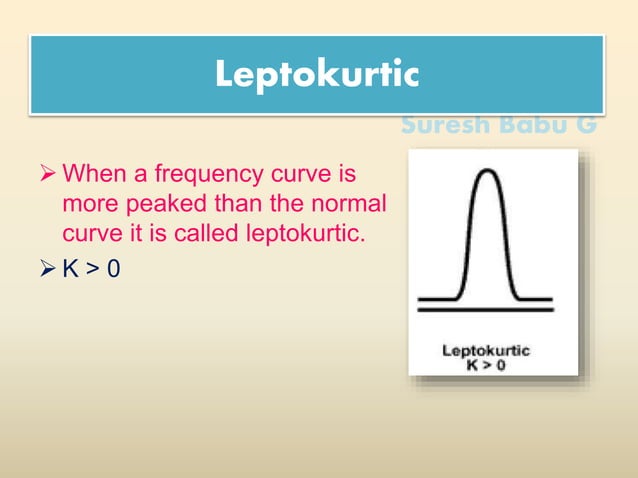Normal Distribution, Skewness and kurtosis | PPTX