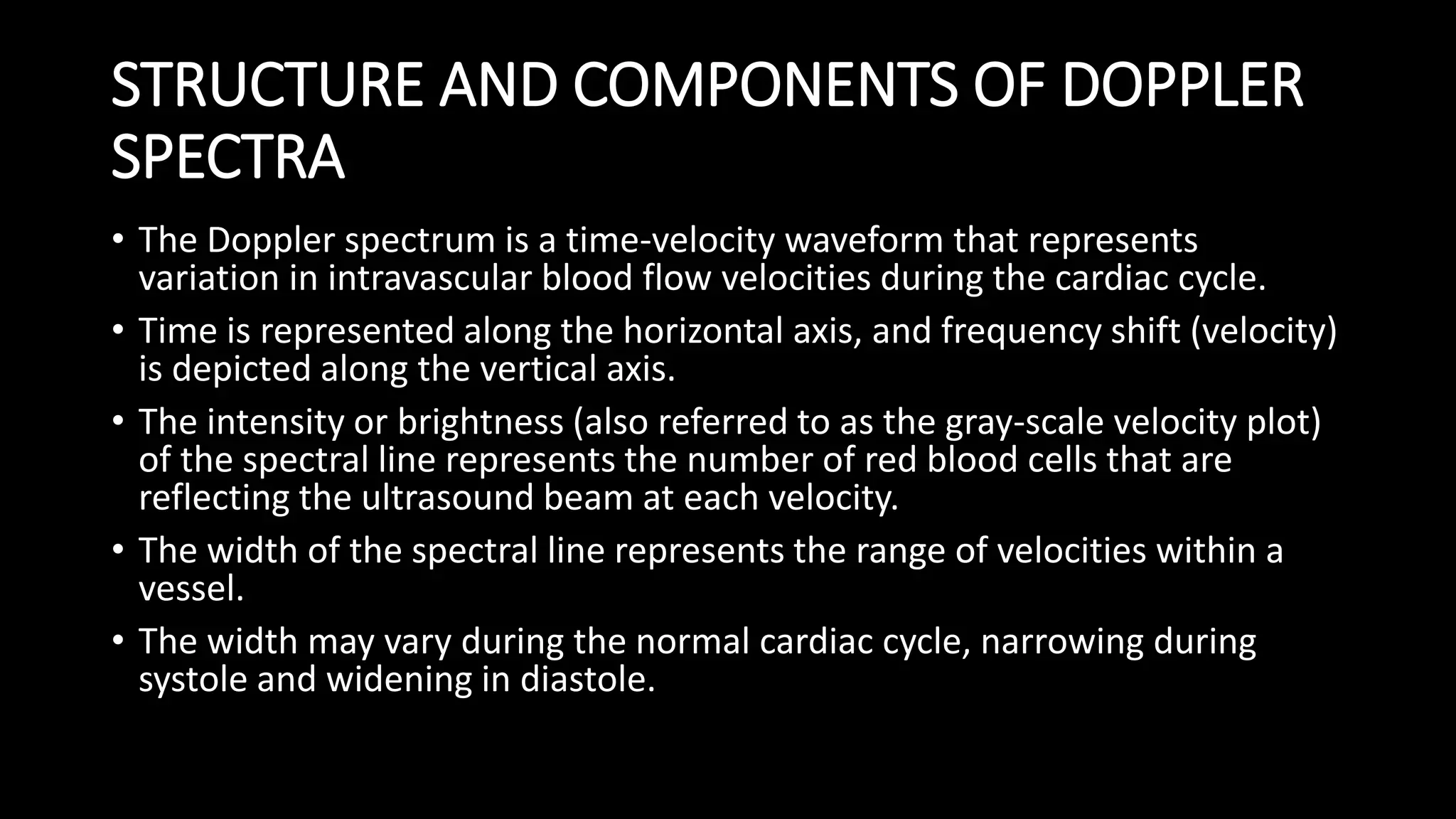Normal doppler spectral pattern of abdominal and limb vessels final | PPTX