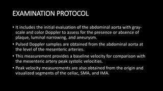 Normal doppler spectral pattern of abdominal and limb vessels final | PPTX
