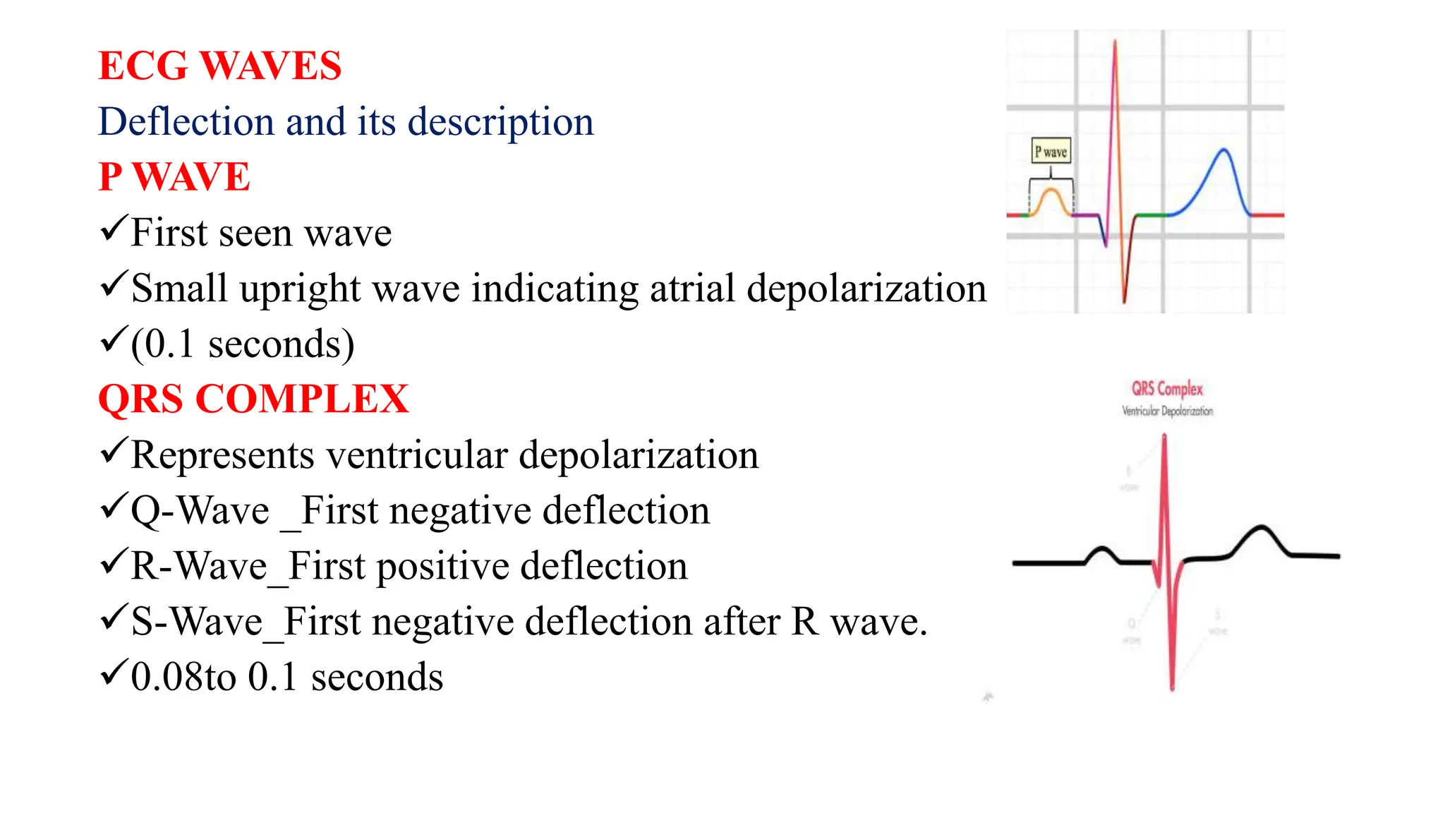 NORMAL Electrocardiogram, ECK/EKG PPT.... | PPTX