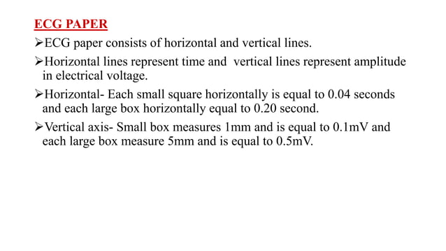 NORMAL Electrocardiogram, ECK/EKG PPT.... | PPTX