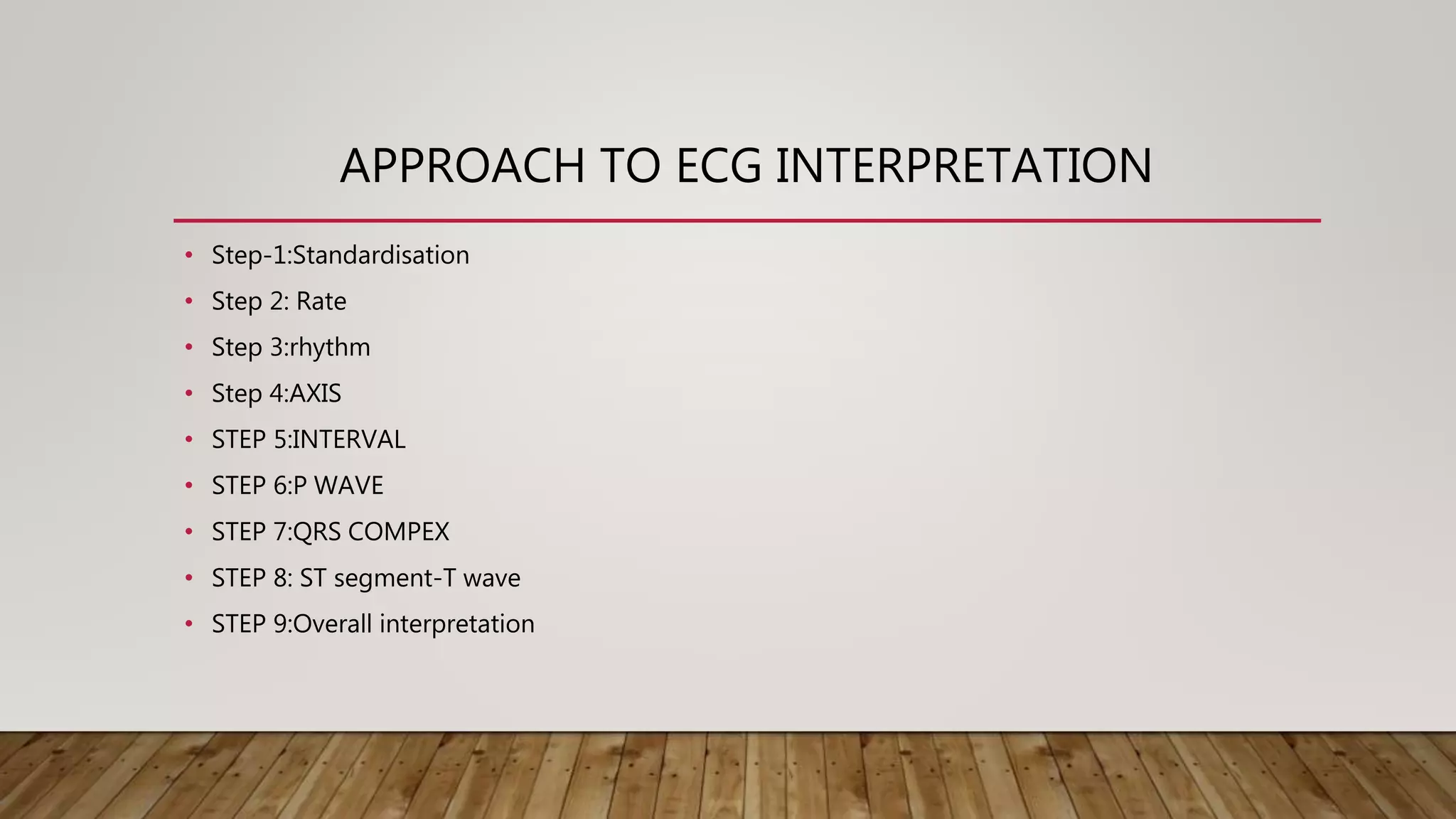 12 LEAD NORMAL ELECTROCARDIOGRAM | PPTX