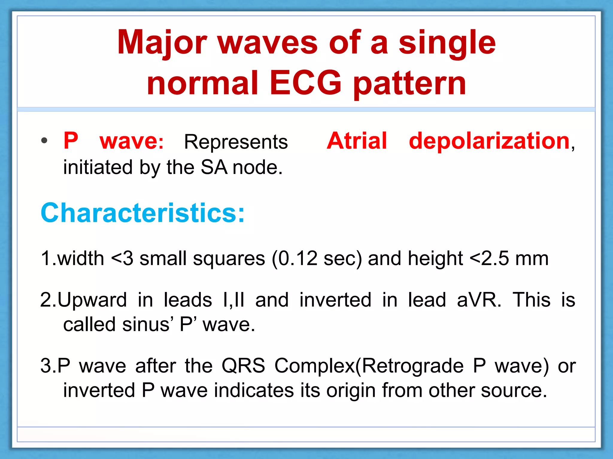 Normal ecg interpretation | PPTX