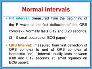 Normal ecg interpretation | PPTX