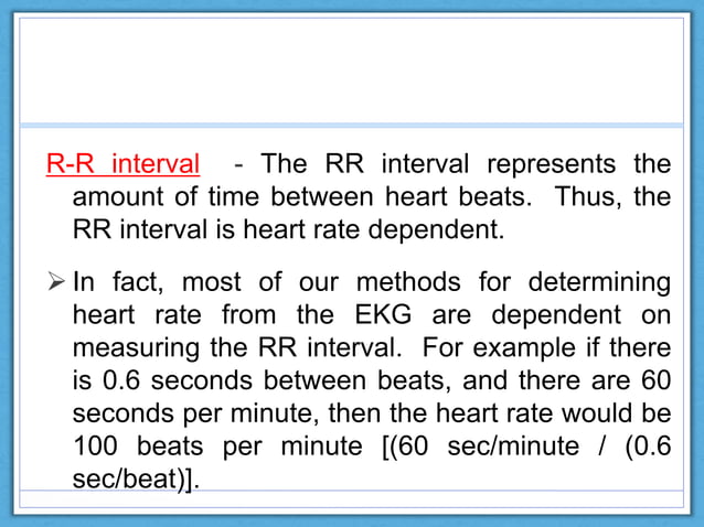 Normal ecg interpretation | PPTX | Heart and Cardiovascular Diseases ...