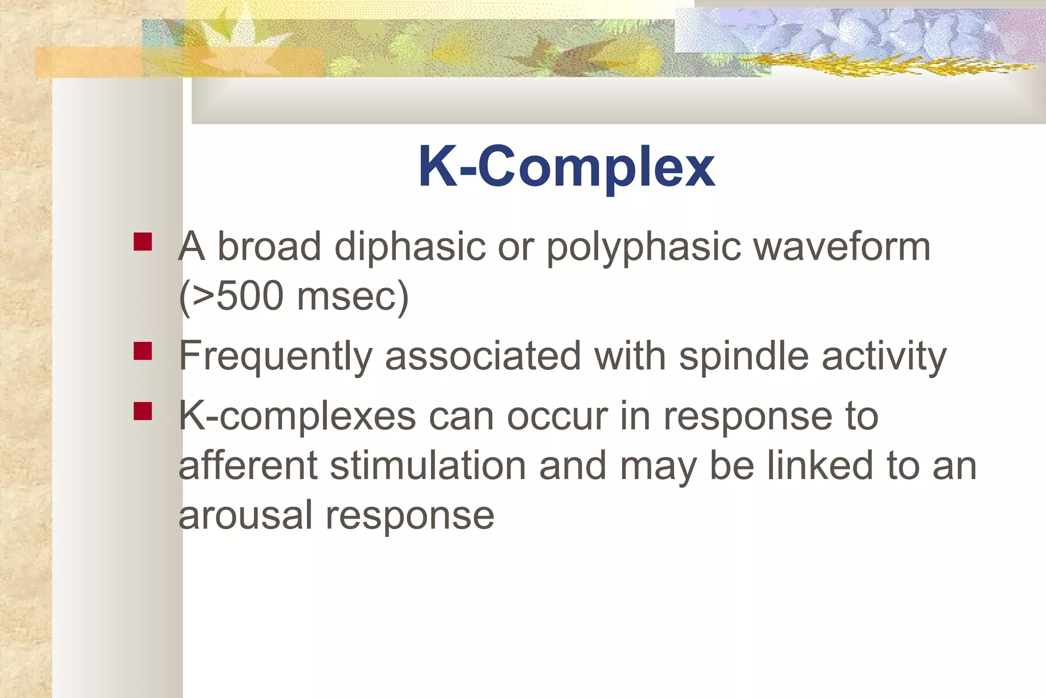 Normal EEG patterns, frequencies, as well as patterns that may simulate ...