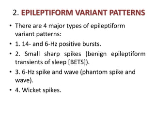 EEG Variants By IM | PPTX