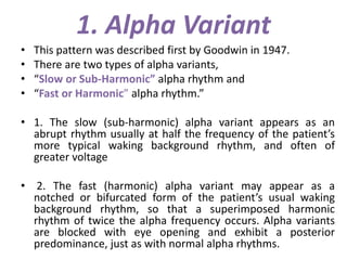 EEG Variants By IM | PPTX
