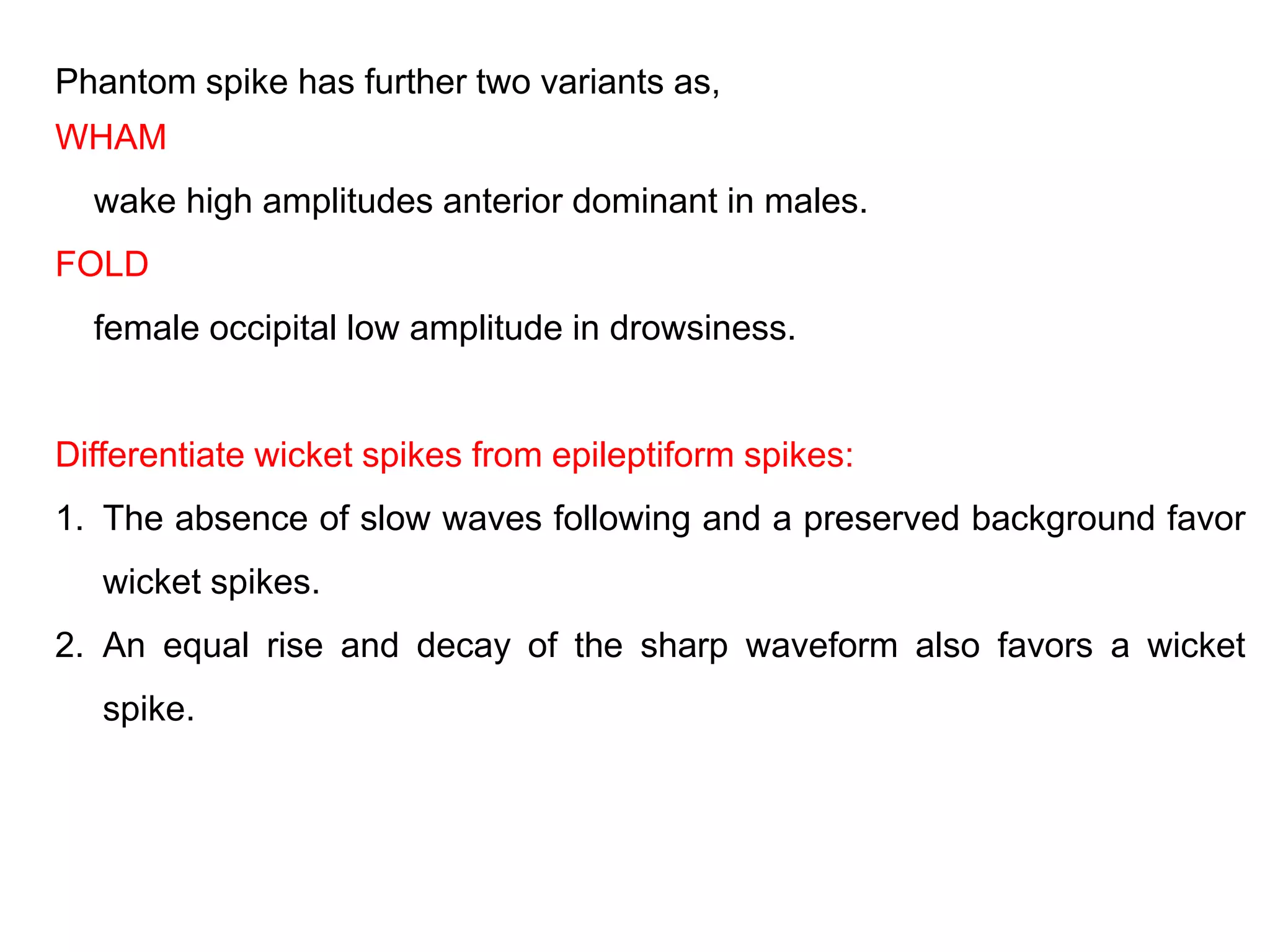 Normal Eeg Variants By Faizan Abdullah Ppt