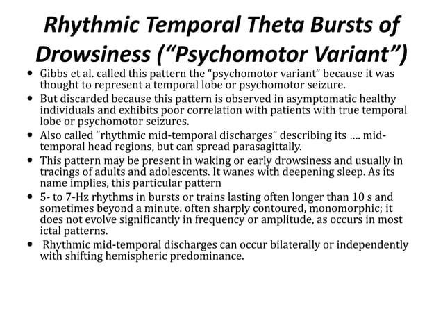 Normal eeg variants by faizan abdullah | PPT