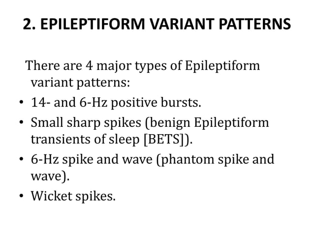 Normal eeg variants by faizan abdullah | PPT