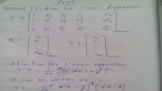 Normal equation proof | PPT