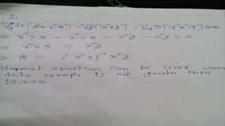 Normal equation proof | PPT