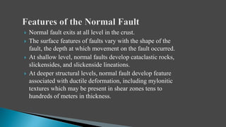 Normal fault | PPTX