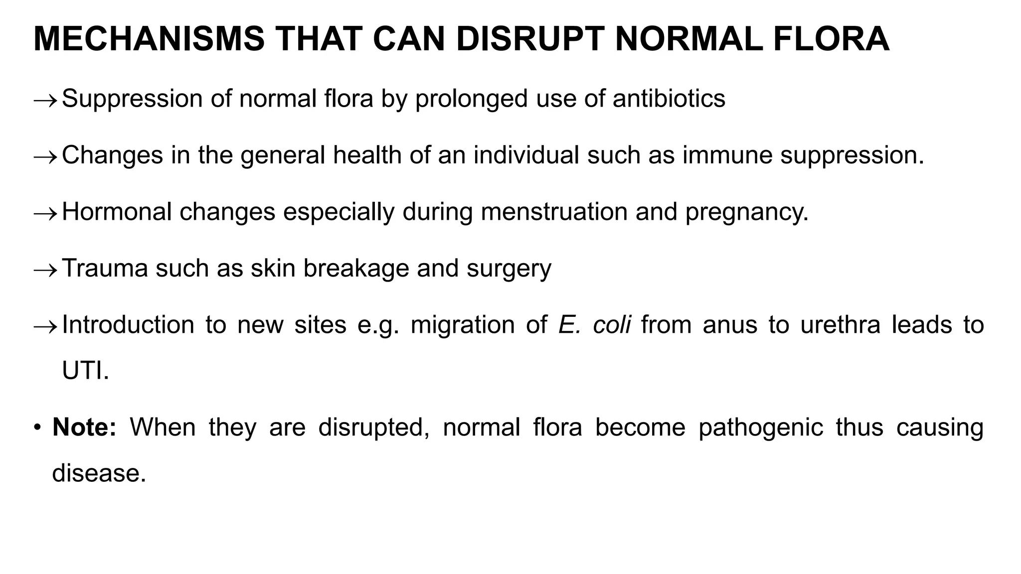 LECTURE NOTES FOR INTRODUCTION TO NORMAL FLORA.pptx