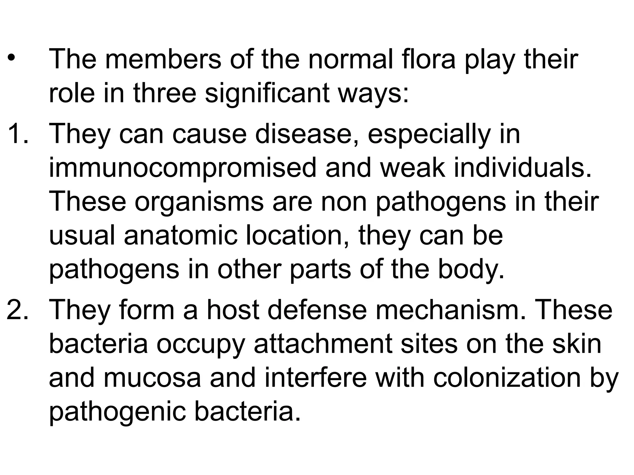 Microbiology of normal Flora of human body | PPT