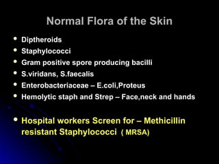 Normal flora of the human system for nursing students | PPT